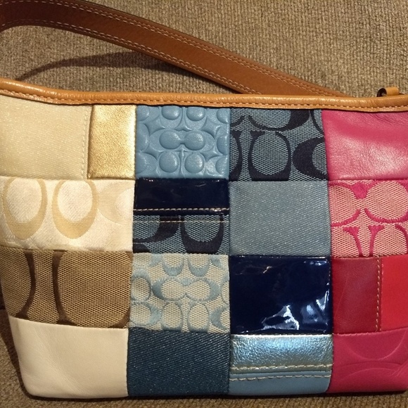 Coach | Bags | Coach Signature Patchwork Collection Bag | Poshmark